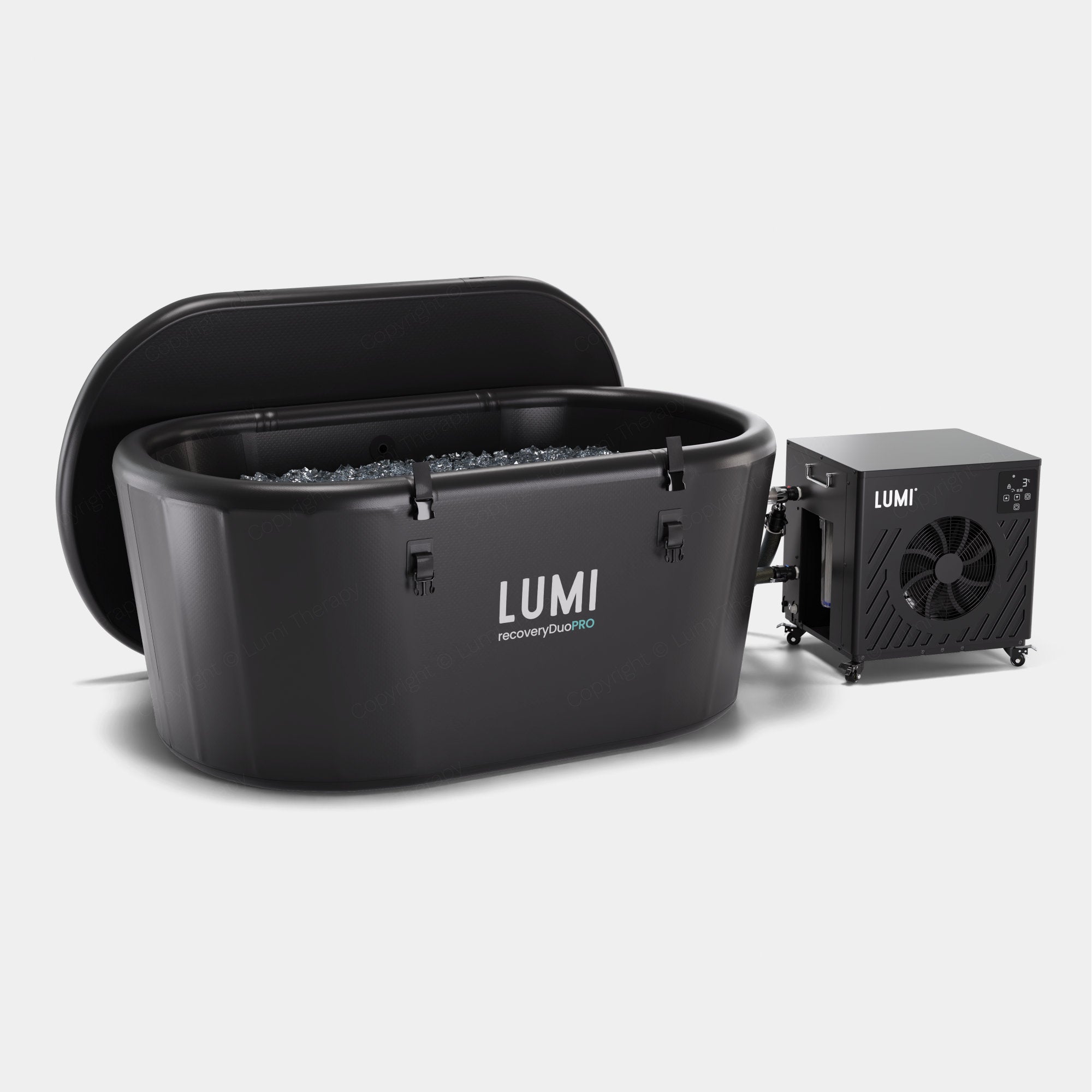 PRO DUO Ice Bath + Cube PRO Chiller – LUMI Therapy